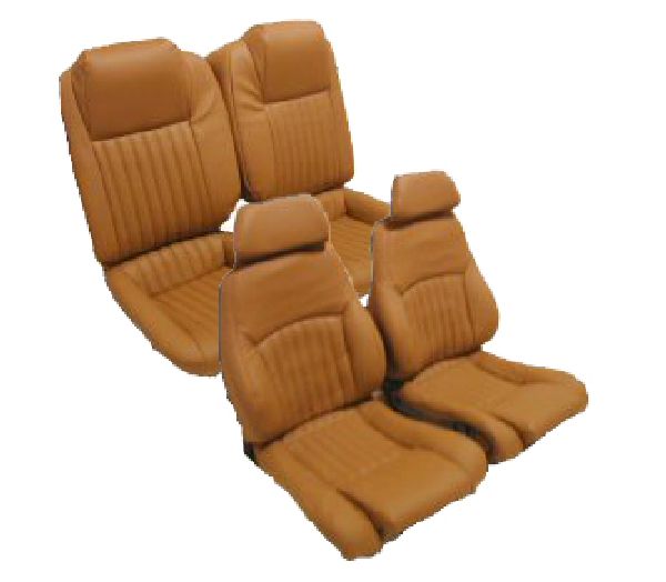 85 92 Pontiac Firebird Seat Upholstery Complete Set Front Bucket Seats